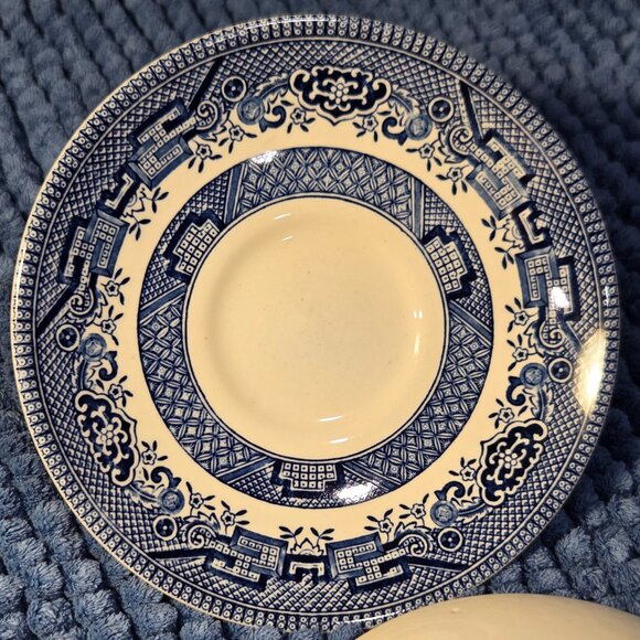 Churchill | Dining | Churchill England Blue Willow Georgian Saucer 55in ...